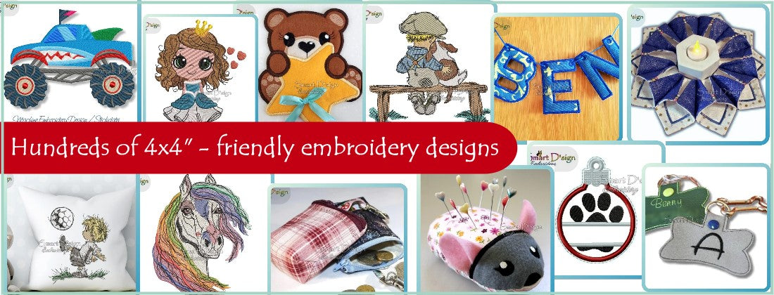 Smart D'sign Embroidery - Machine Embroidery Designs for Everyone