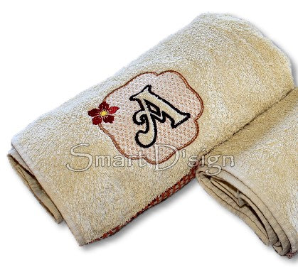 EMBOSSED ALPHABET LETTERS Mega Set Machine Embroidery Design – Smart D ...